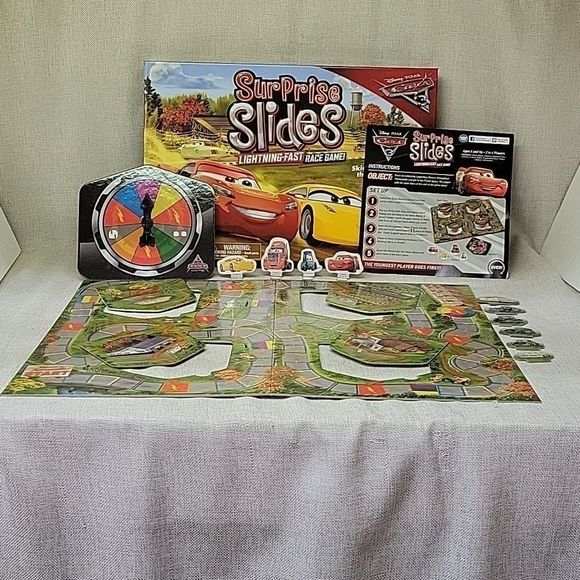 Disney | Toys | Disney Pixar Surprise Slides Lightingfast Race Game ...